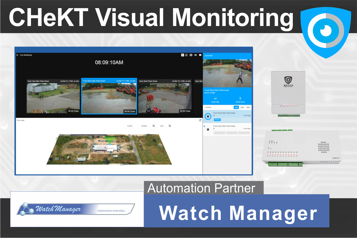 Alarm Software Integrations - CHeKT